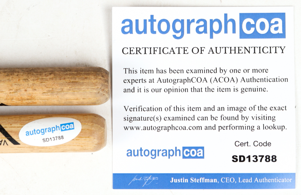 Emily Osment Signed Set of (2) 16" Drum Sticks Inscribed "All The Way ...