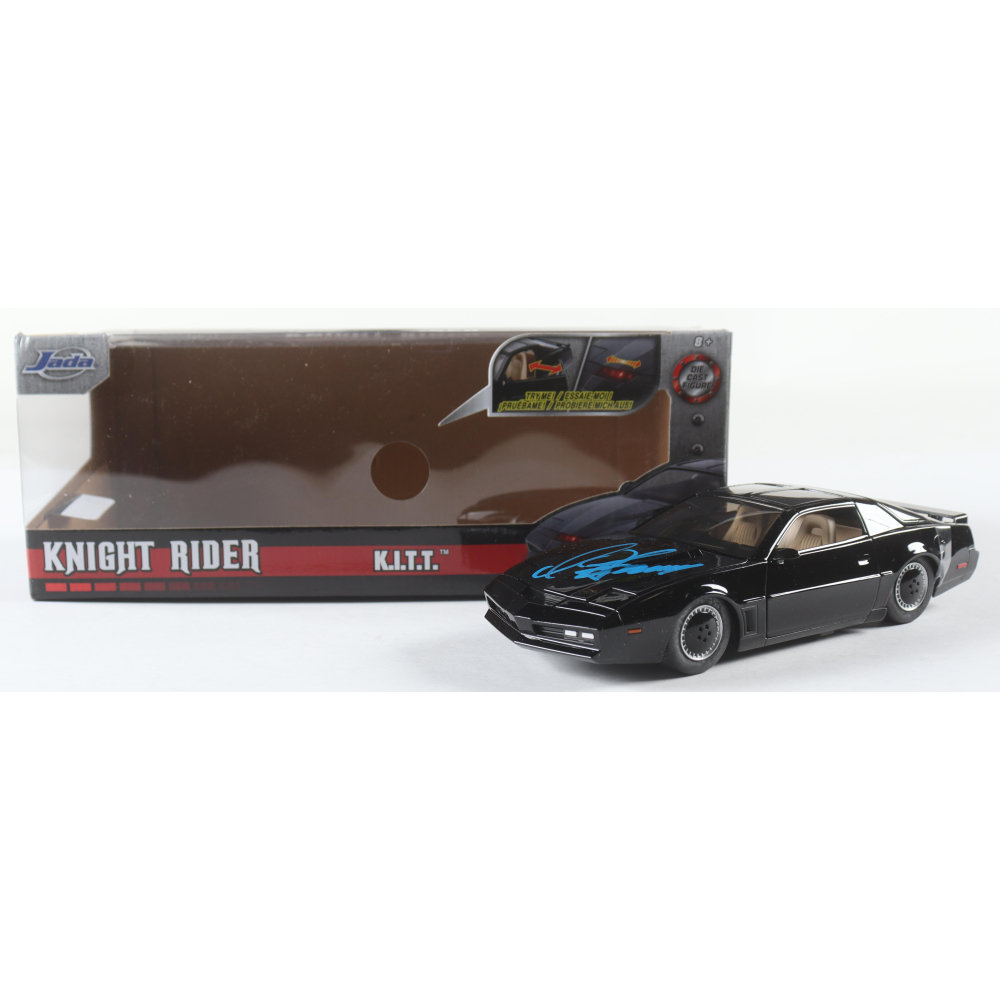 David Hasselhoff Signed "Knight Rider" 1:24 Diecast Car (Beckett ...