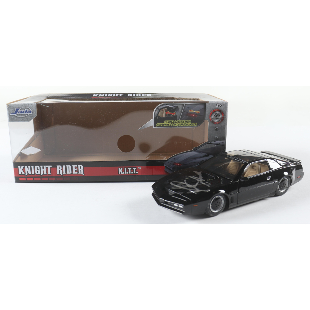 David Hasselhoff Signed "Knight Rider" 1:24 Diecast Car (Beckett ...