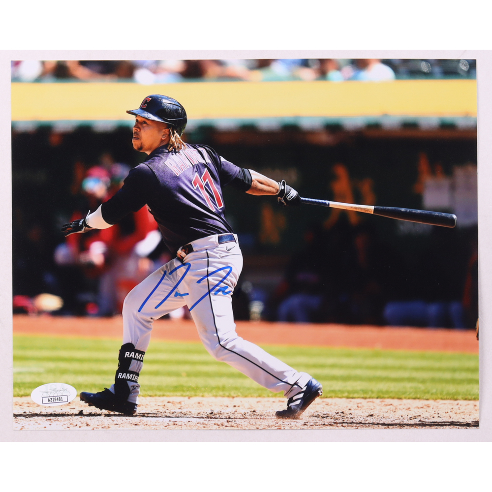 Jose Ramirez Signed Guardians 8x10 Photo (JSA) | Pristine Auction
