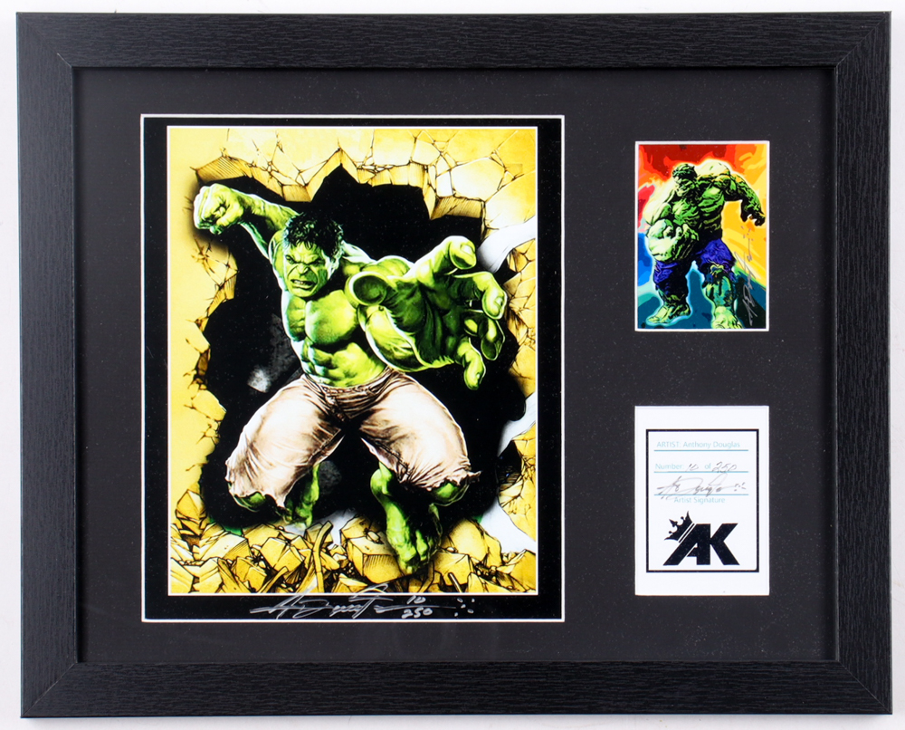 "The Incredible Hulk" LE Custom Framed Lithograph Print Display By ...