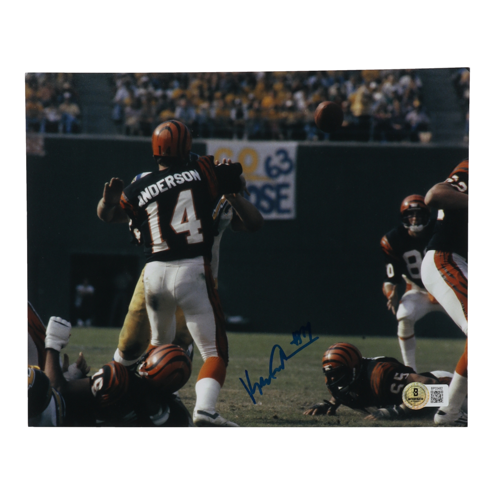 Ken Anderson Signed Bengals 8x10 Photo (Beckett) | Pristine Auction