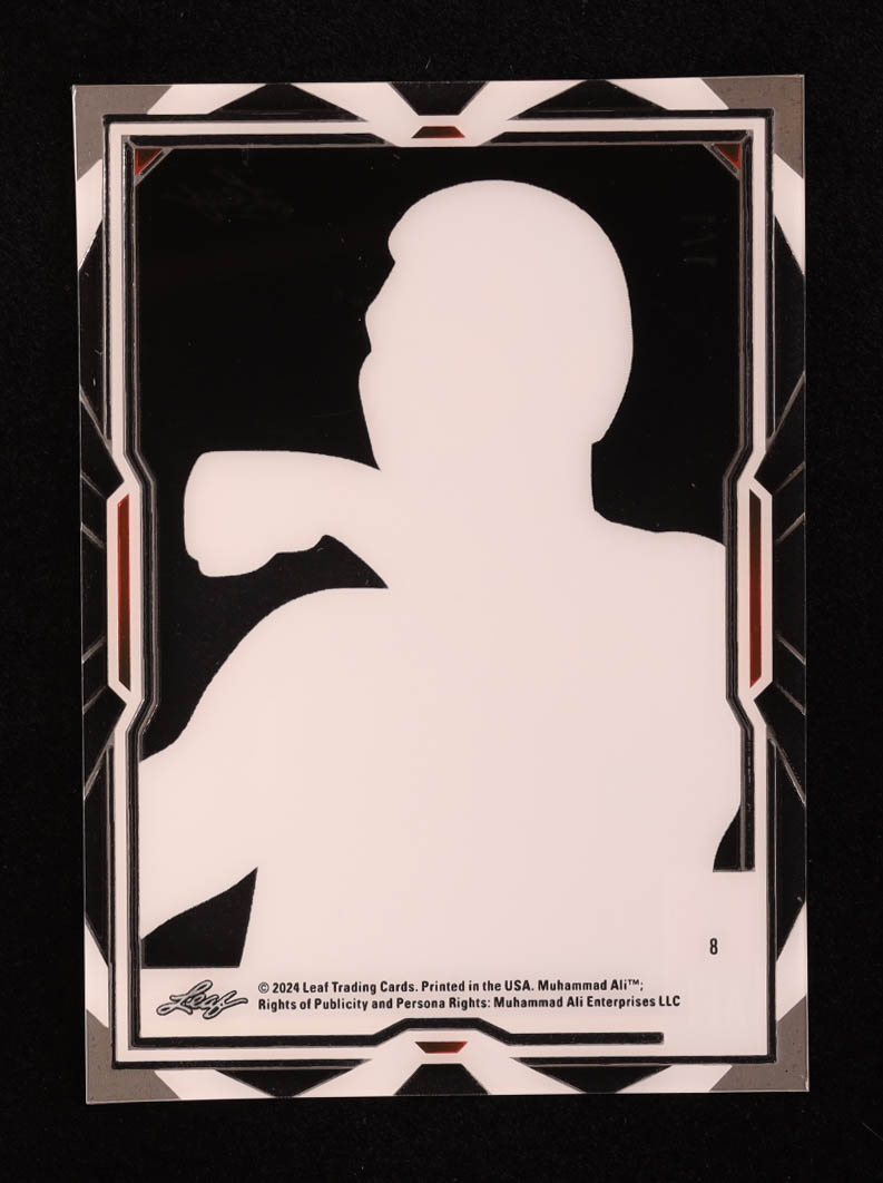 Muhammad Ali 2024 Leaf Muhammad Ali Legacy Collection Clear Black #8 #1 ...