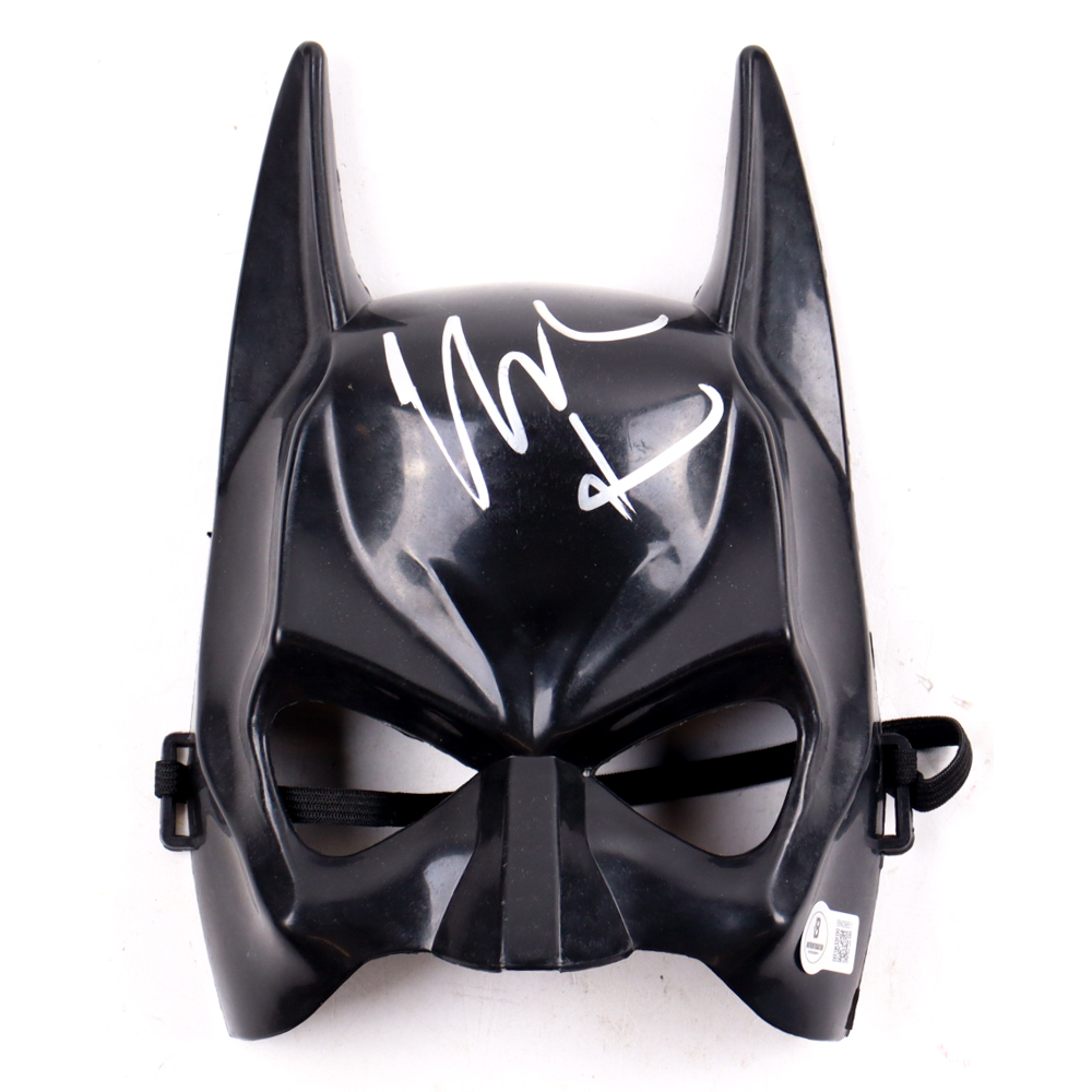 Christian Bale Signed "Batman" Mask (Beckett) | Pristine Auction