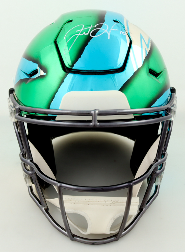 Justin Herbert Signed Full-Size Authentic On-Field SpeedFlex Helmet ...