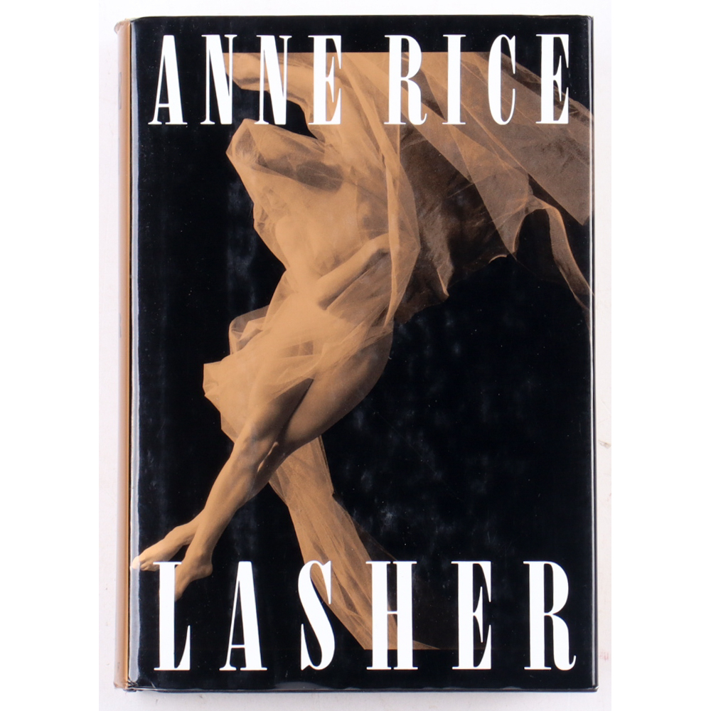 Anne Rice Signed "Lasher" Hardcover Book (Beckett) | Pristine Auction