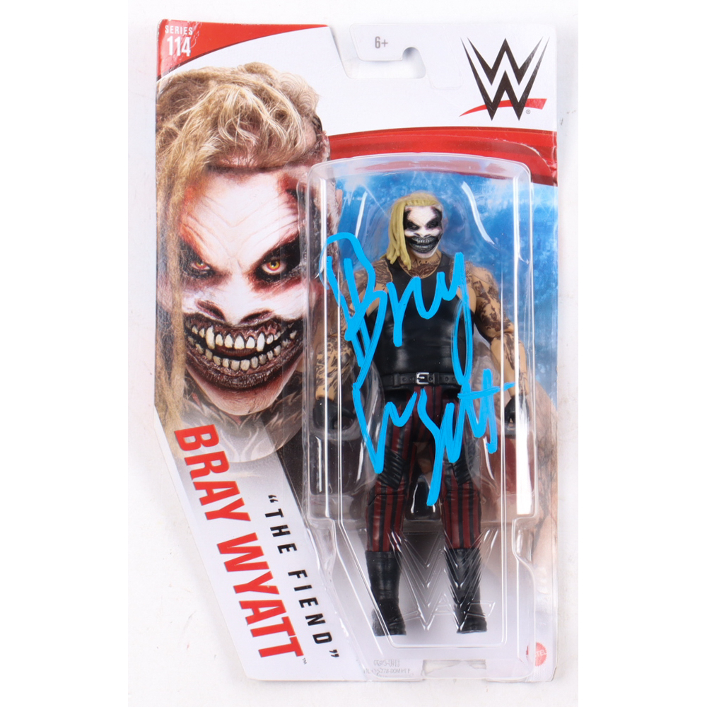 Bray Wyatt Signed WWE "The Fiend" Mattel Action Figure (JSA) | Pristine ...