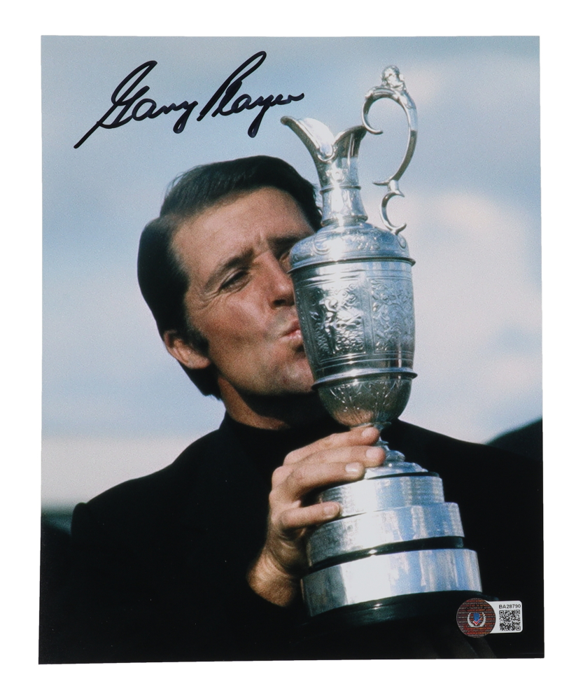 Gary Player Signed 8x10 Photo (Beckett) | Pristine Auction