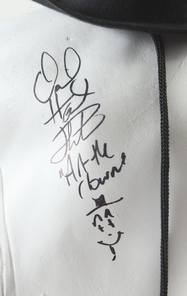 David Howard Thornton Signed "Terrifier" Mask Inscribed "Art the Clown ...