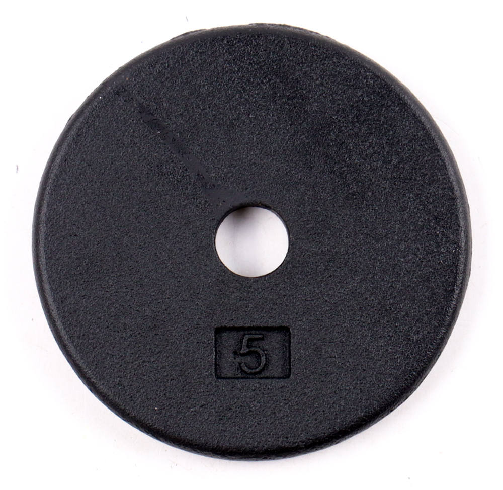 Ronnie Coleman Signed 5lb Weight Inscribed "The Greatest Ever To Do It ...