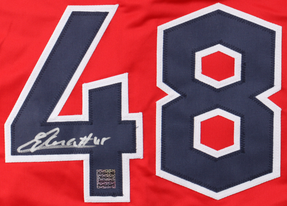 Emmanuel Clase Signed Jersey (Playball Ink) | Pristine Auction