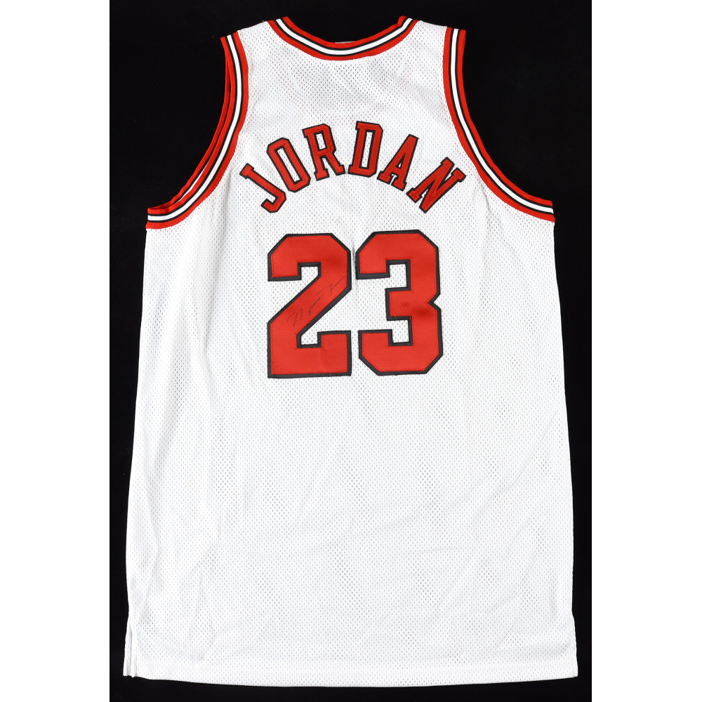 Michael Jordan Signed Bulls Authentic Nike Pro-Cut Jersey (UDA COA & Beckett) | Pristine Auction