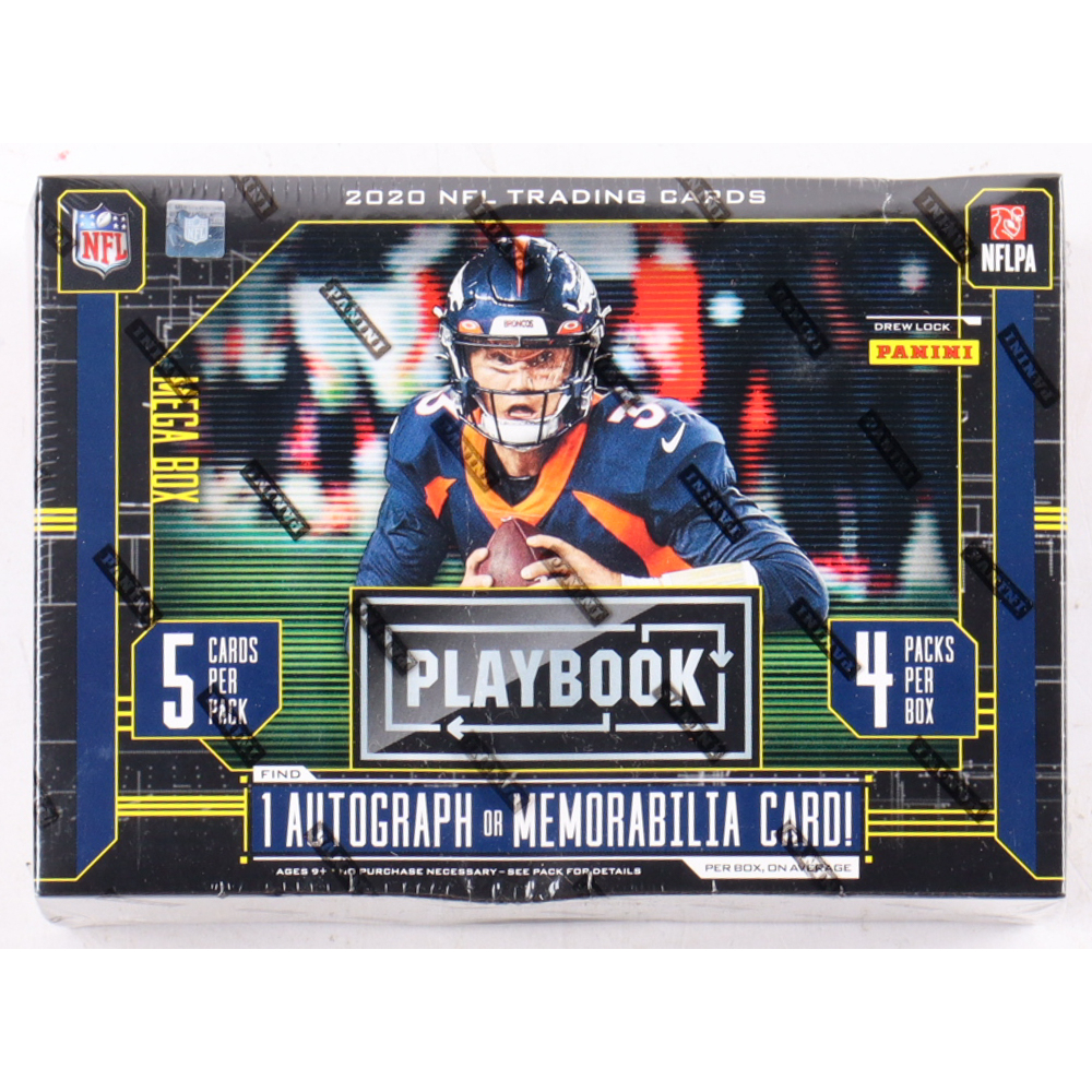 2020 Panini Playbook Football Purple Mega Box with (4) Packs | Pristine ...
