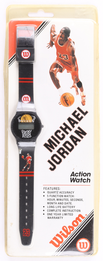 Michael Jordan Wilson Vintage Factory Sealed Watch | Pristine Auction