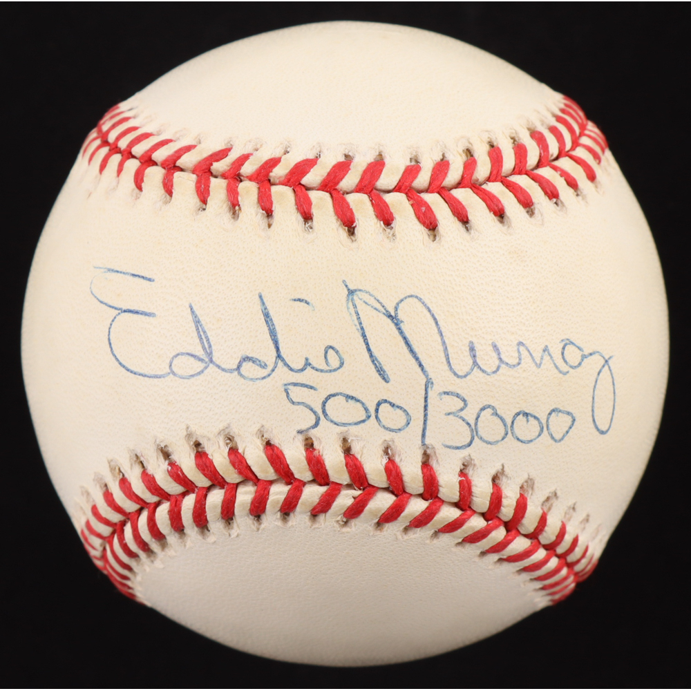 Eddie Murray Signed OAL Baseball Inscribed "500/3000" (PSA) | Pristine ...