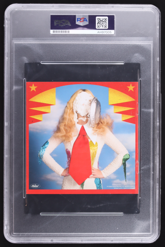 Katy Perry Signed "Smile" CD Cover (PSA) | Pristine Auction