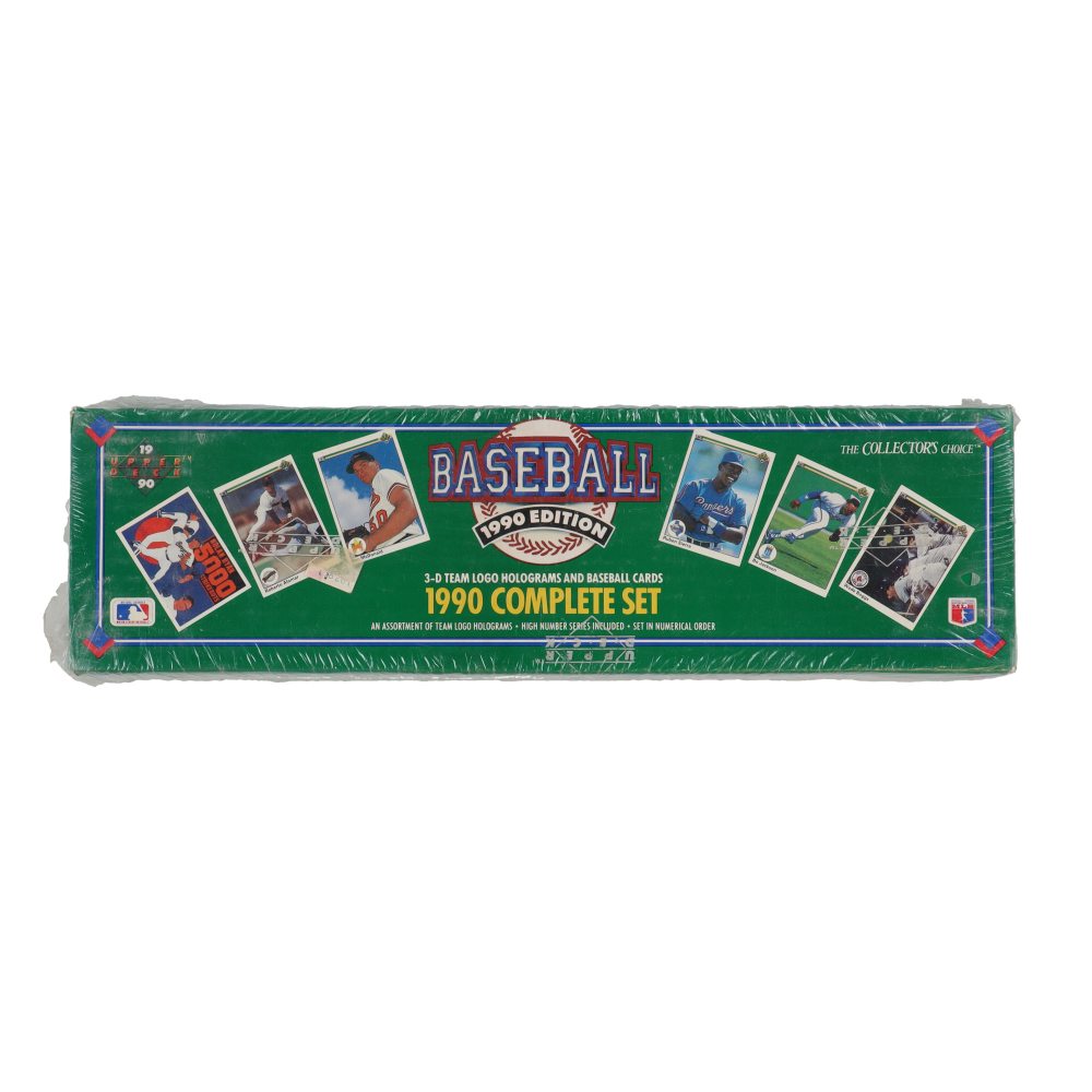 1990 Upper Deck Complete Set of (800) Baseball Cards with Sammy Sosa RC ...