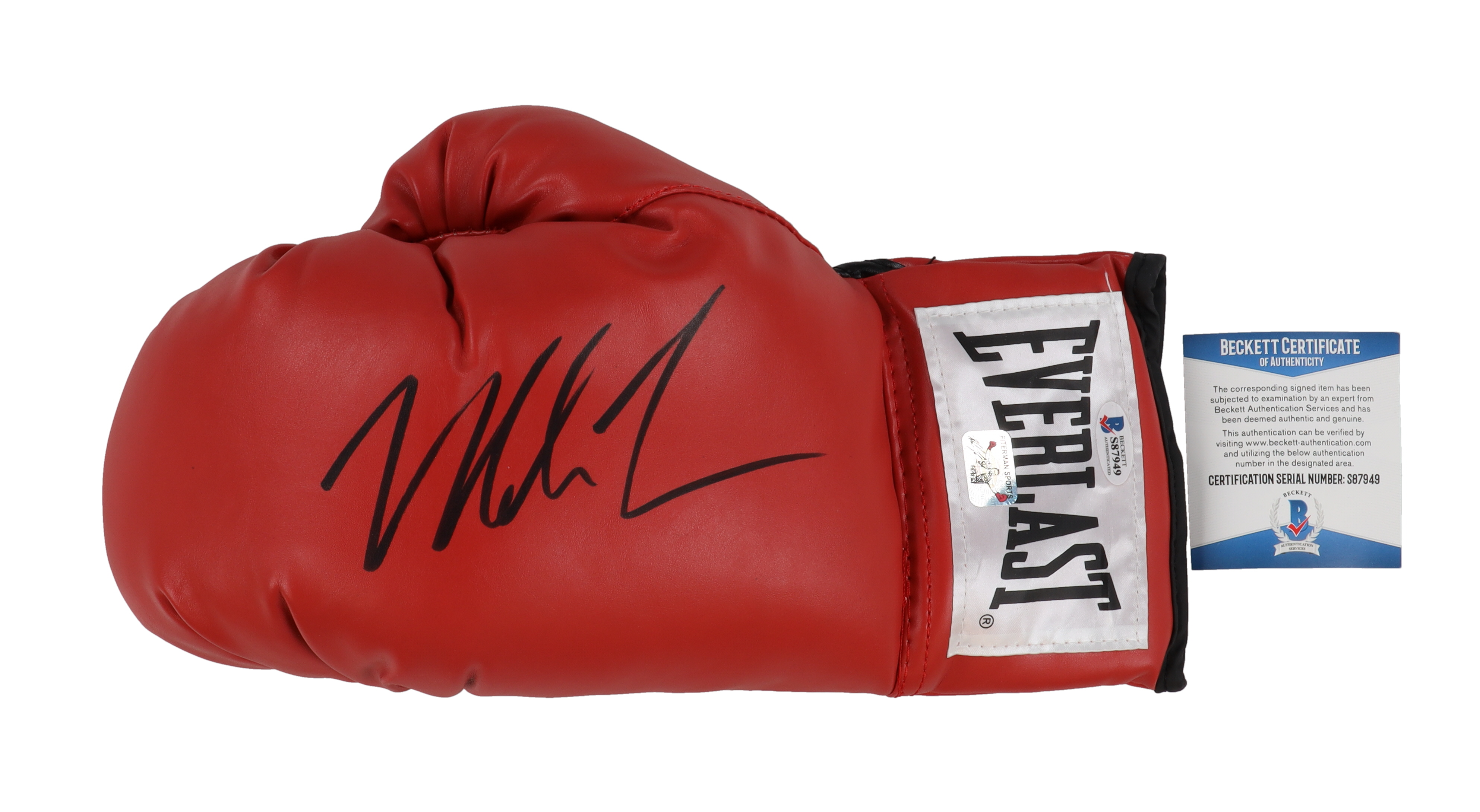Mike Tyson Signed Everlast Boxing Glove (Beckett & Tyson) | Pristine ...