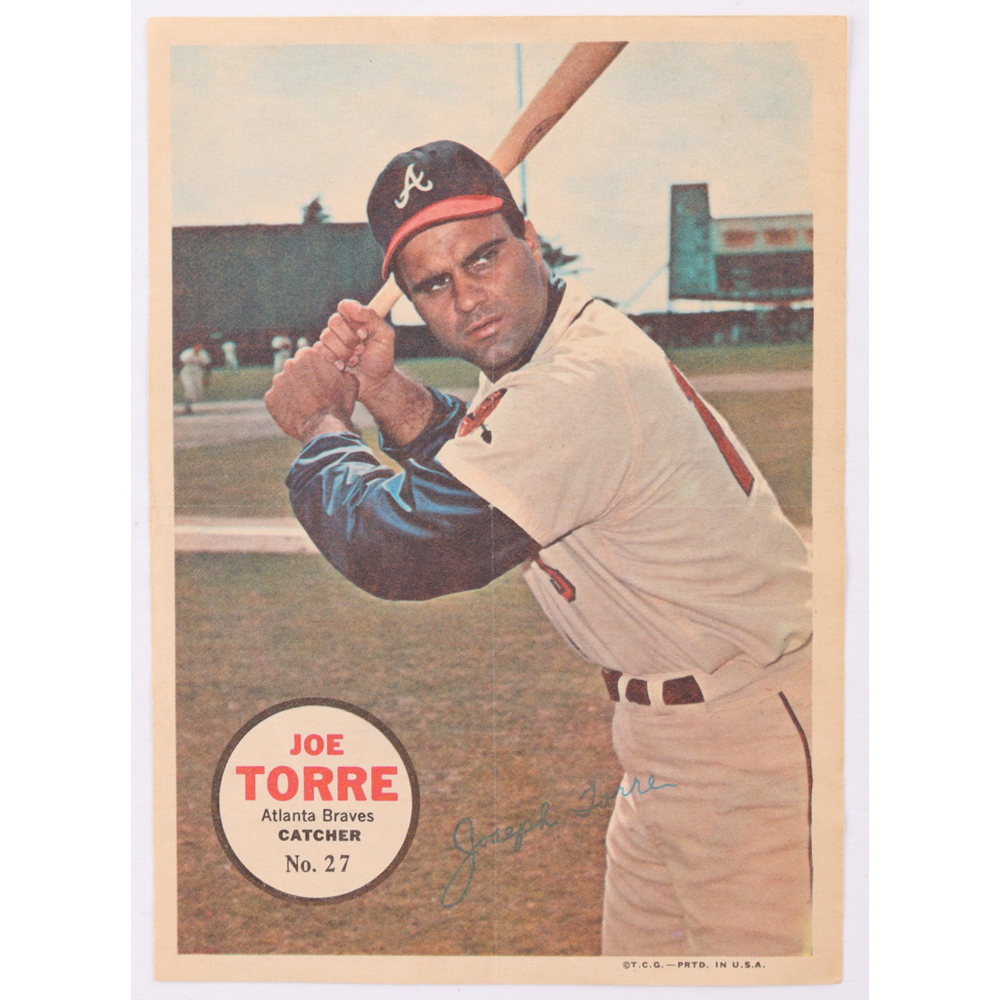 Joe Torre 1967 Topps Posters Inserts #27 | Pristine Auction
