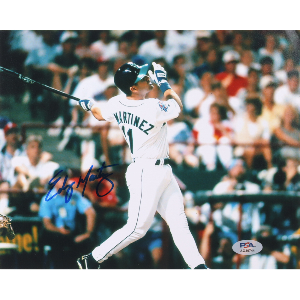 Edgar Martínez Signed Mariners 8x10 Photo (PSA) | Pristine Auction
