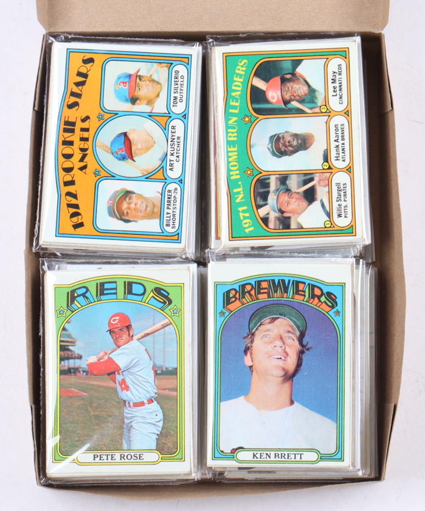 1972 Topps Baseball Cello Fun Pack Vending Box with (20) Packs ...