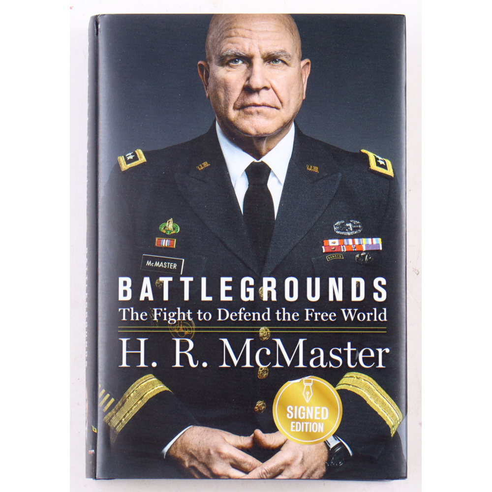 H. R. McMaster Signed "Battlegrounds" Hardcover Book (PSA) | Pristine ...
