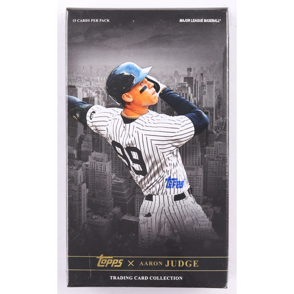 2022 Topps x Aaron Judge Baseball Card Box with (15) Cards | Pristine ...