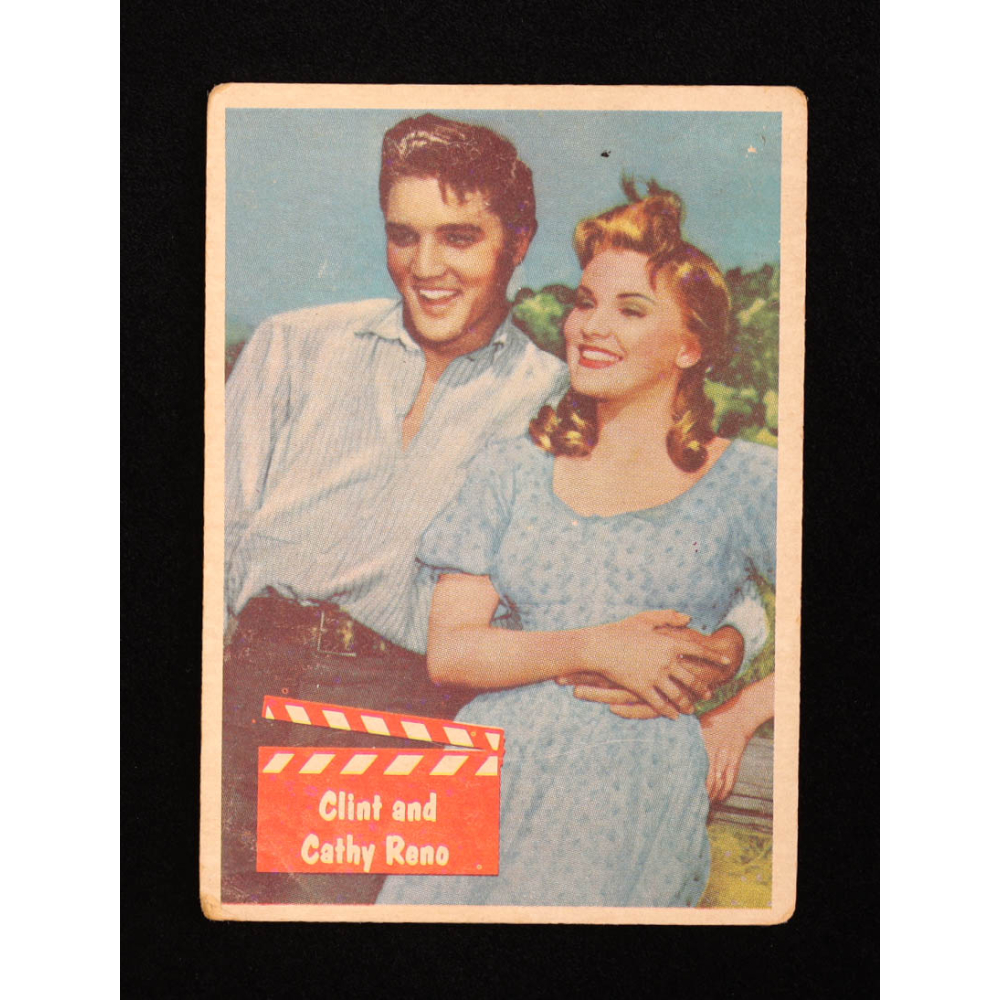 Clint and Cathy Reno 1956 Elvis Presley #47 | Pristine Auction