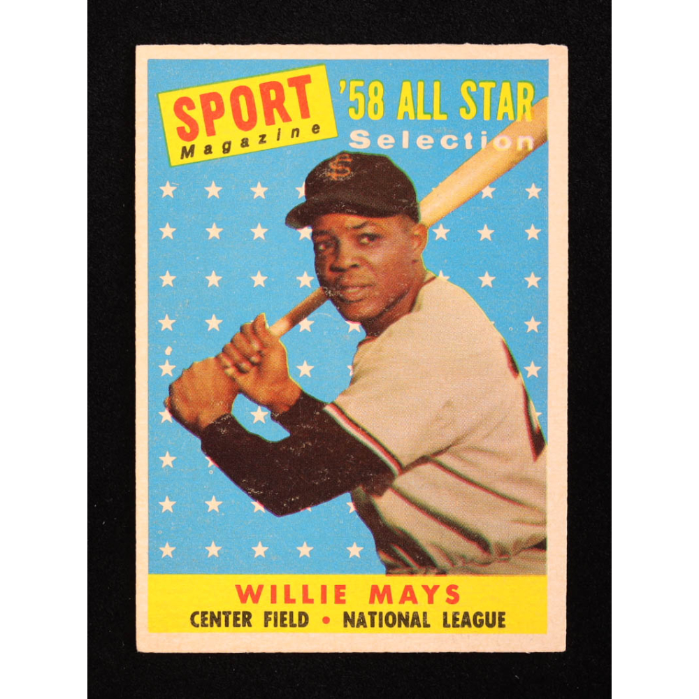 Willie Mays 1958 Topps #486 AS | Pristine Auction