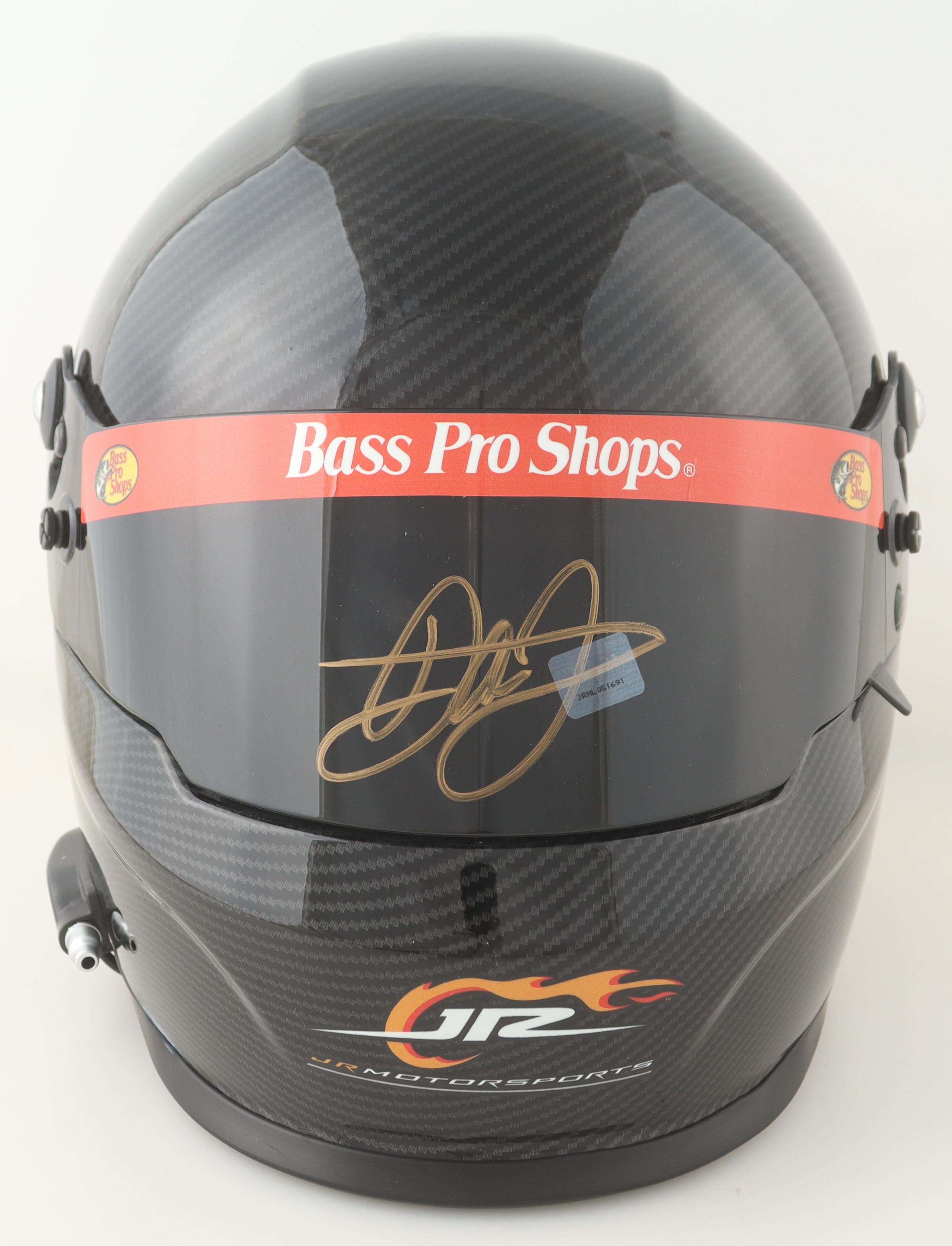 Dale Earnhardt Jr. Signed NASCAR Bass Pro Shops Full-Size Helmet (Dale ...