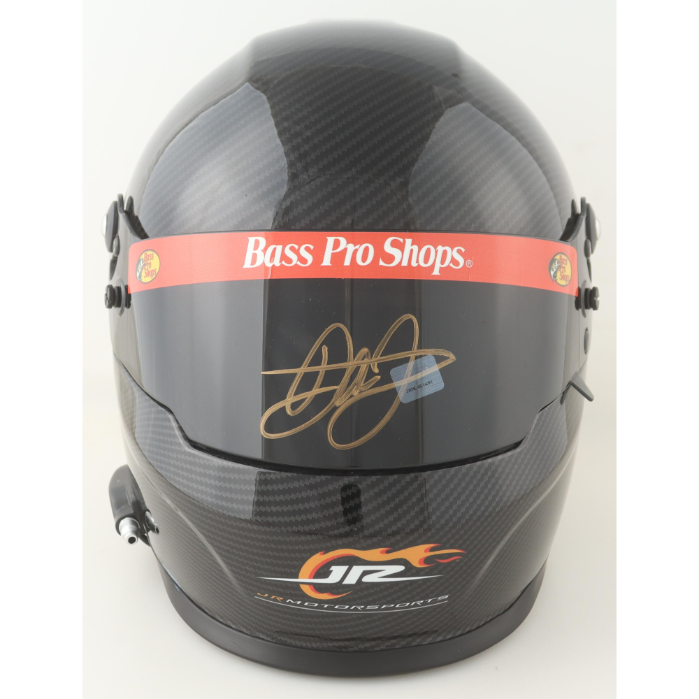 Dale Earnhardt Jr. Signed NASCAR Bass Pro Shops Full-Size Helmet (Dale ...