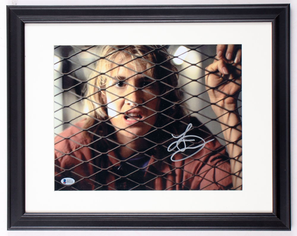 Laura Dern Signed "Jurassic Park" Custom Framed Photo Display (Beckett ...