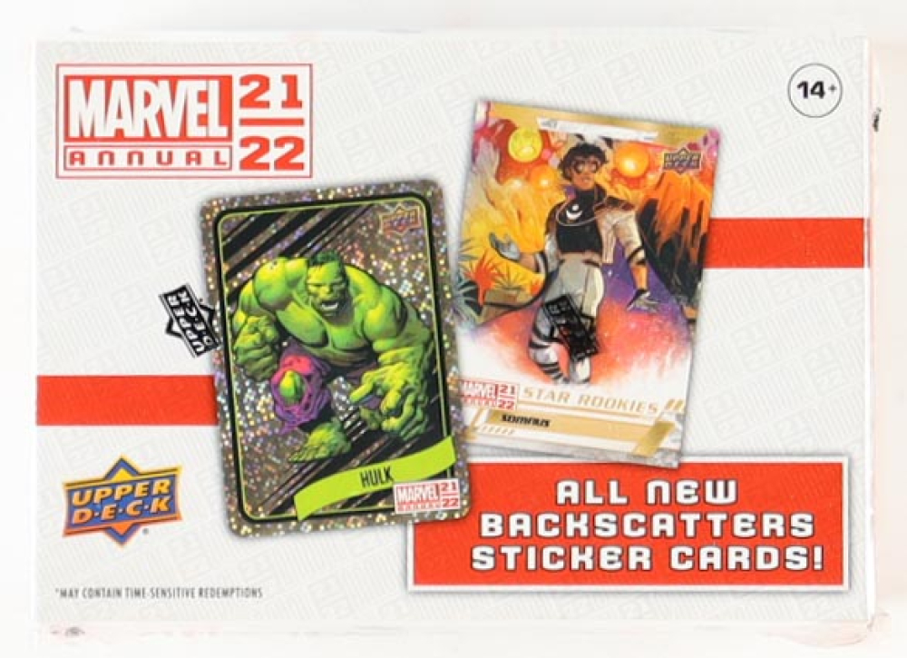 2021-22 Upper Deck Marvel Blaster Box With (6) Packs | Pristine Auction