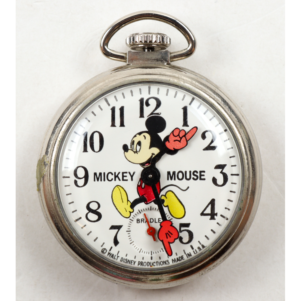 Walt Disney Mickey Mouse Pocket Watch | Pristine Auction