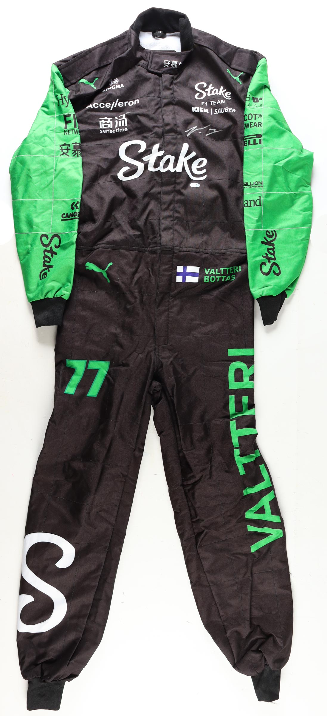 Valtteri Bottas Signed F1 Fire Suit (PSA) | Pristine Auction