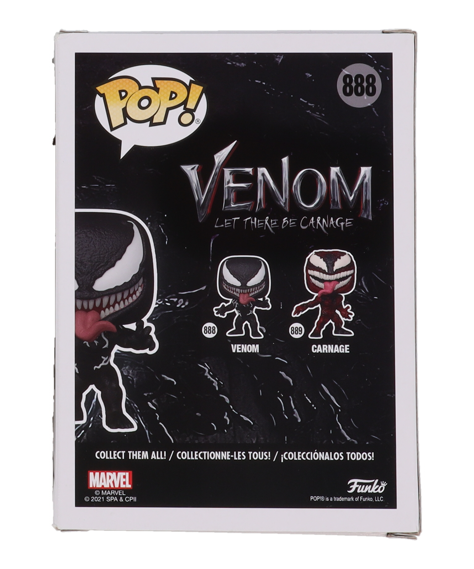 Tom Hardy Signed "Venom: Let There Be Carnage" #888 Venom Funko Pop ...
