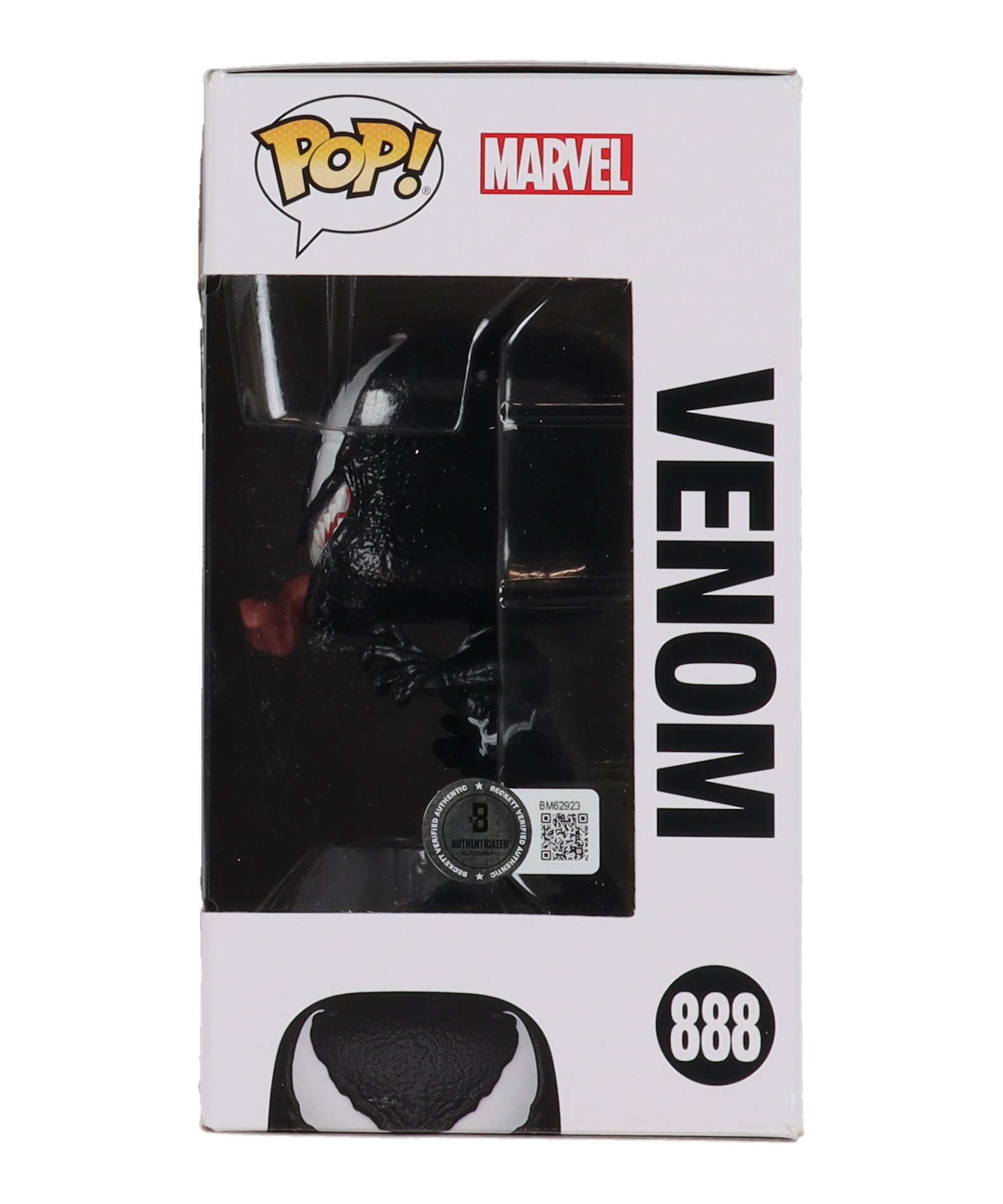 Tom Hardy Signed "Venom: Let There Be Carnage" #888 Venom Funko Pop ...