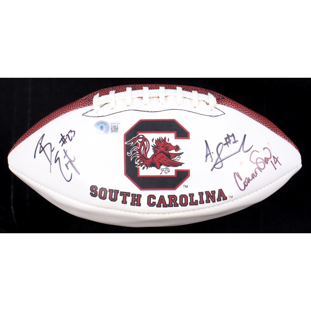Connor Shaw, Bruce English & Ace Sanders Signed South Carolina ...