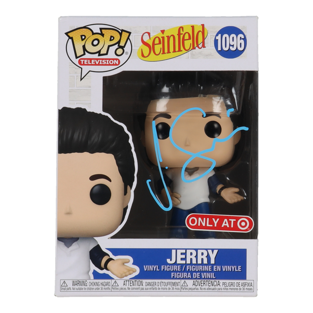 Jerry Seinfeld Signed "Seinfeld" #1096 Jerry Funko Pop! Vinyl Figure ...