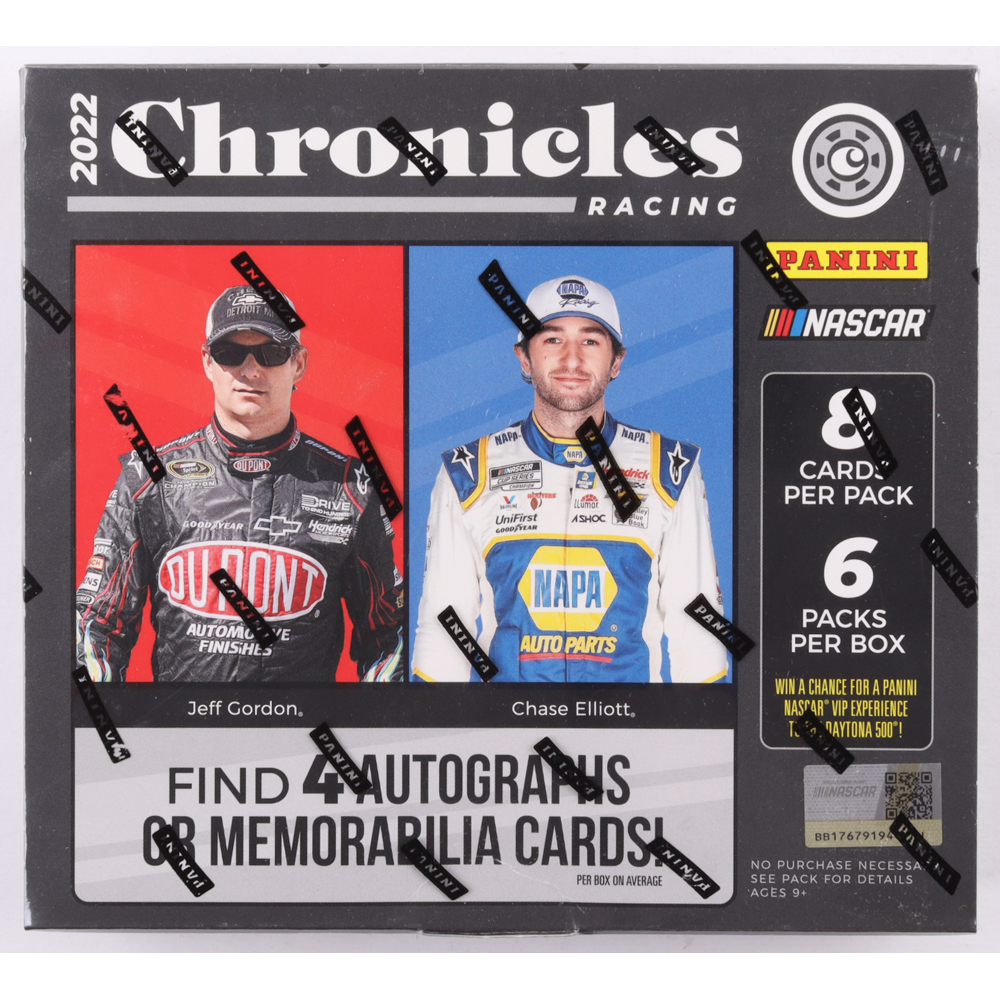 2022 Panini Chronicles Racing Hobby Box with (6) Packs | Pristine Auction