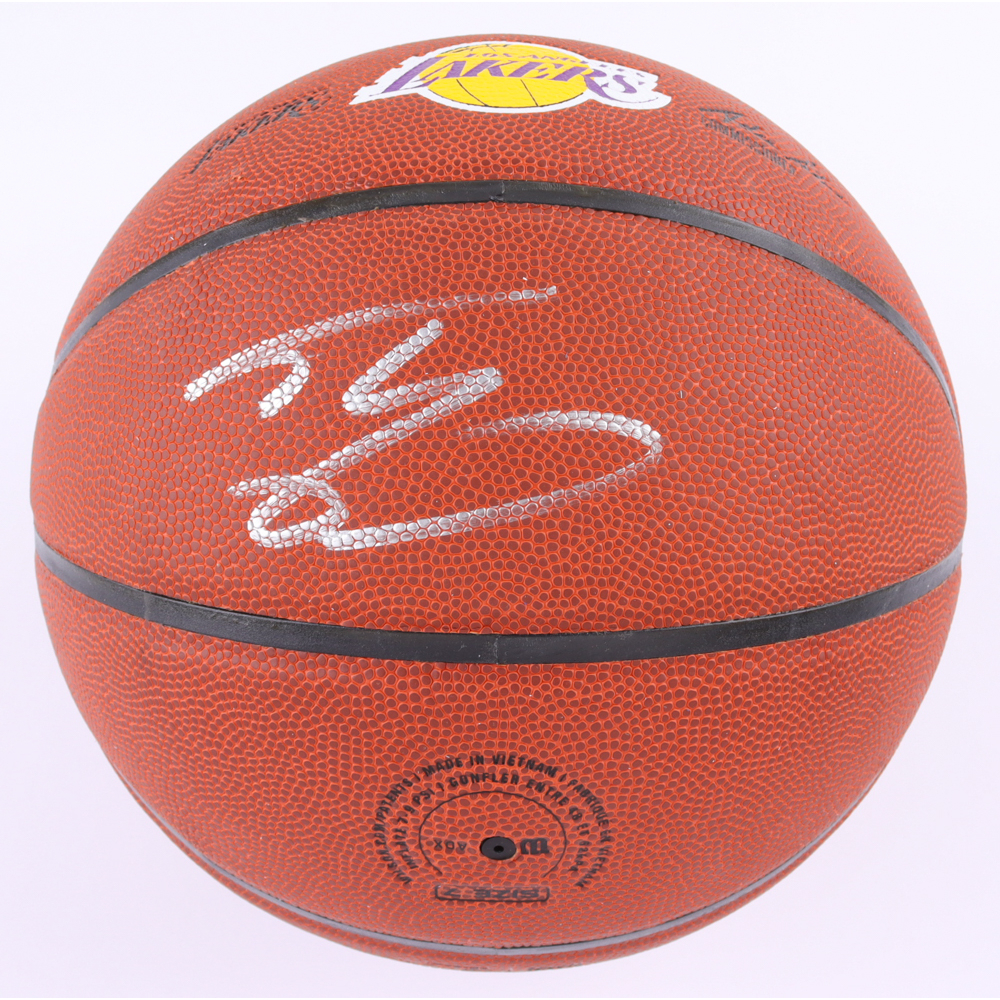 Shaquille O'Neal Signed Lakers Logo NBA Basketball (Beckett) | Pristine ...
