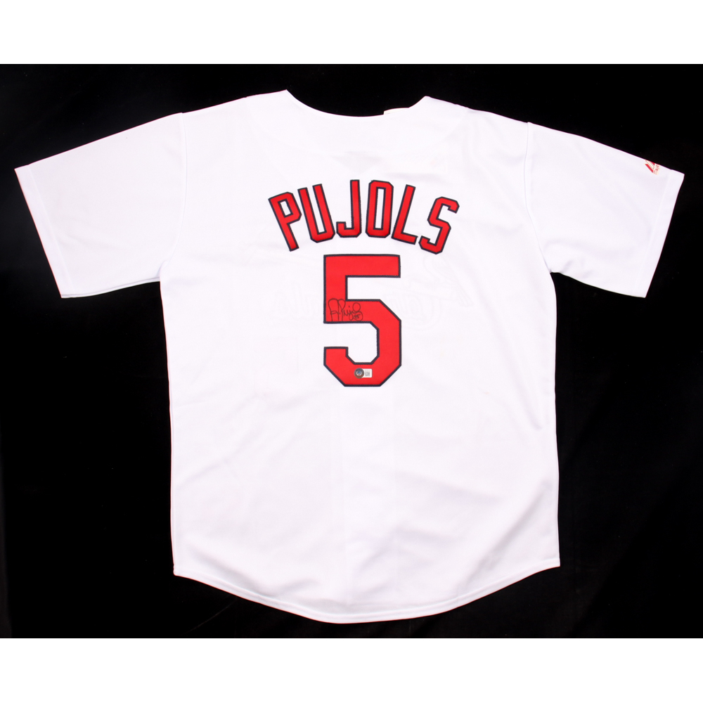 Albert Pujols Signed Cardinals Jersey (Beckett) | Pristine Auction