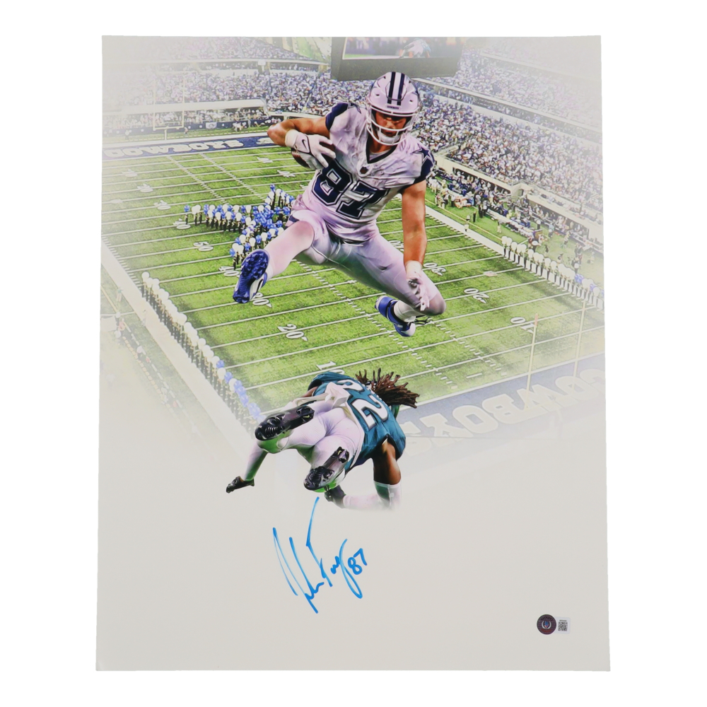 Jake Ferguson Signed Cowboys 16x20 Photo (Beckett) | Pristine Auction