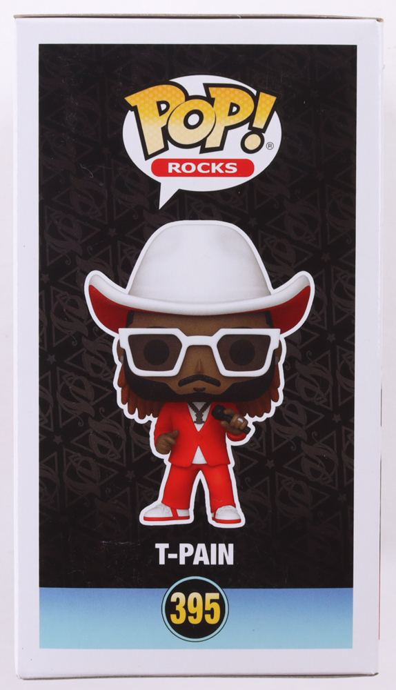 T-Pain Signed NB Gaming #395 Funko Pop! Vinyl Figure (Beckett ...