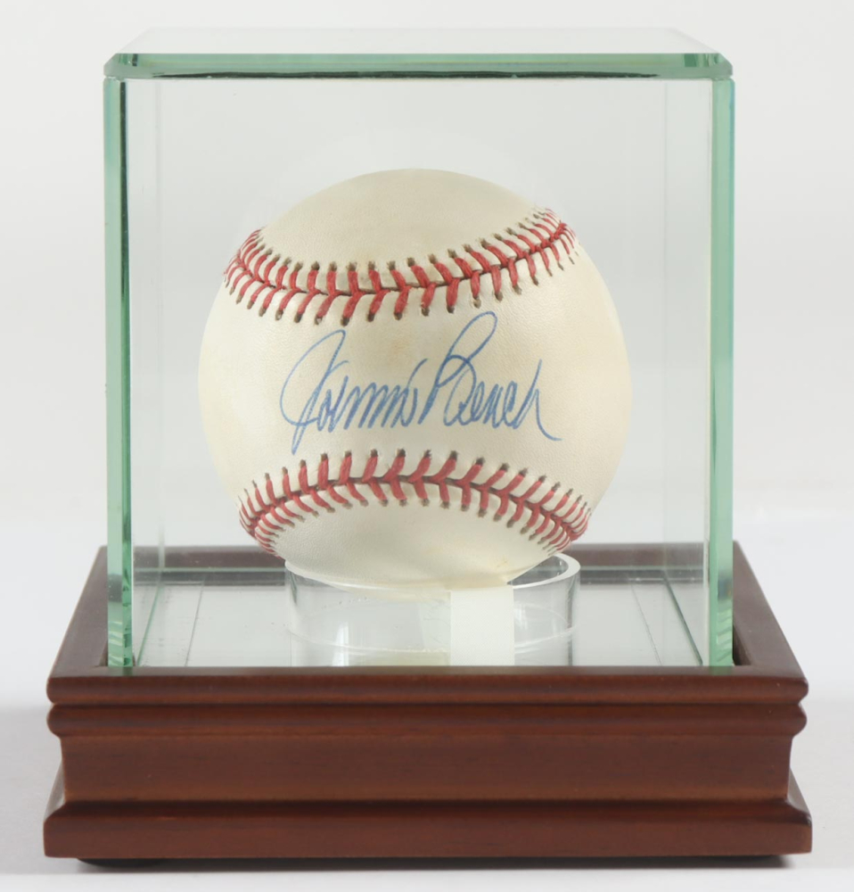Johnny Bench Signed ONL Baseball with Display Case (PSA) | Pristine Auction