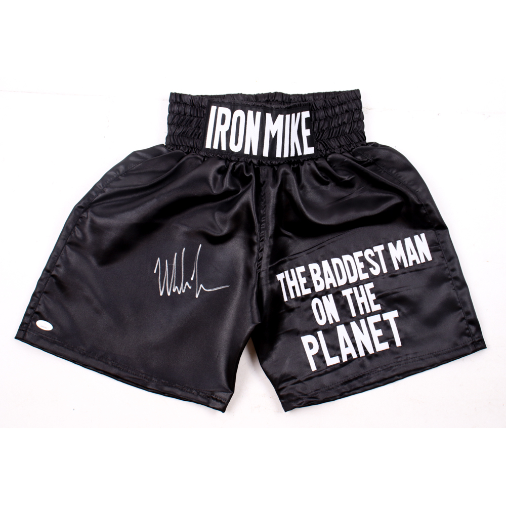 Mike Tyson Signed Boxing Trunks (JSA) | Pristine Auction