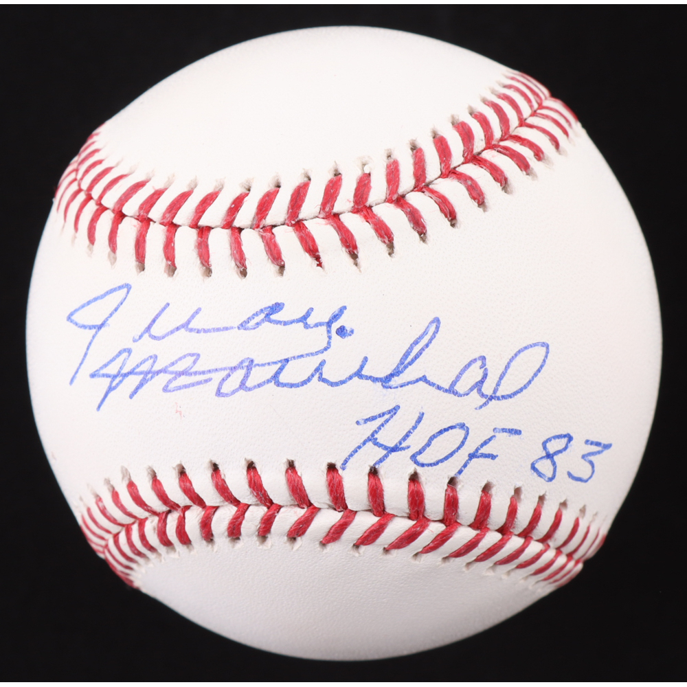 Juan Marichal Signed OML Baseball Inscribed "HOF 83" (JSA) | Pristine ...