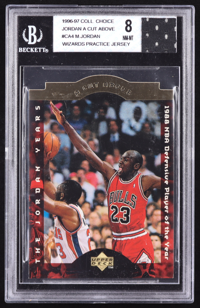 Michael Jordan 1996-97 Collector's Choice Jordan A Cut Above #CA4 ...