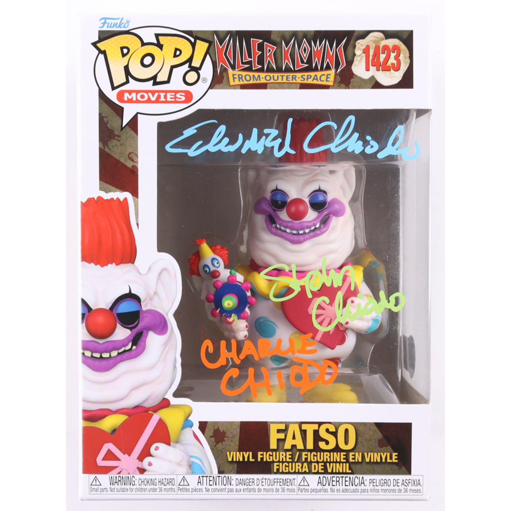 Stephen Chiodo, Charlie Chiodo & Edward Chiodo Signed "Killer Klowns ...