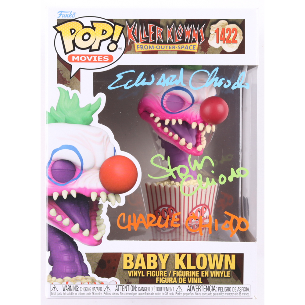 Stephen Chiodo, Charlie Chiodo & Edward Chiodo Signed "Killer Klowns ...